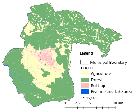 Figure 8. Land use Map 2022 : Factors Influencing the Spatial ...