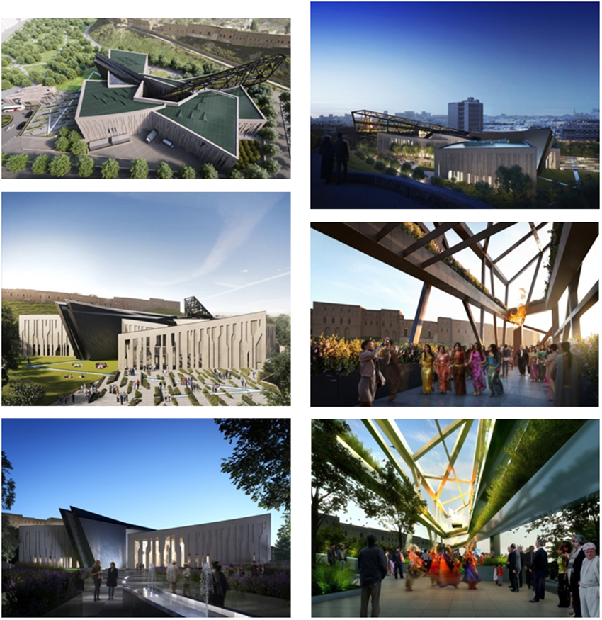 Figure 11. Images of the Kurdistan Museum Project (http://libeskind.com ...