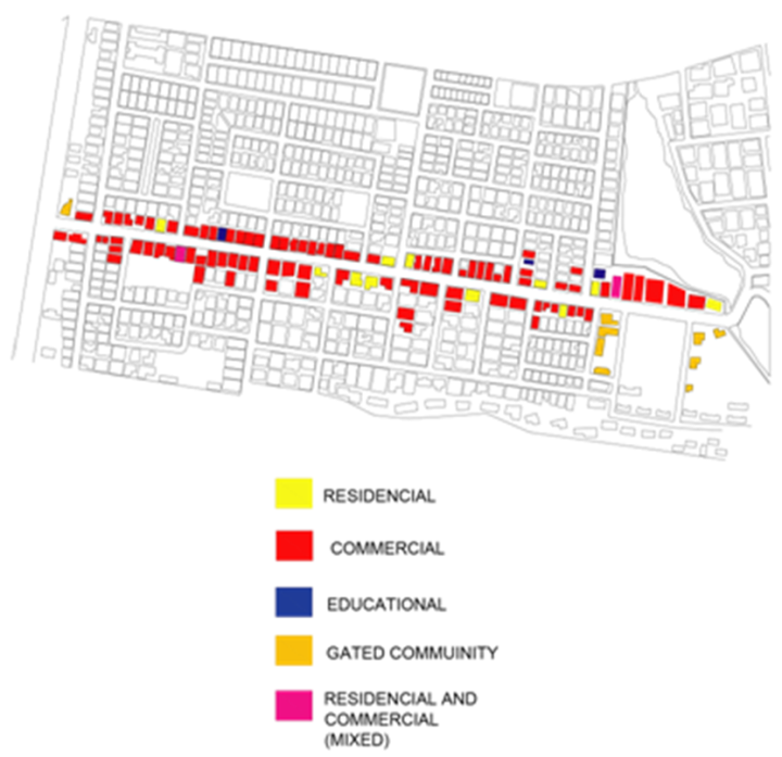 Figure 8. Landuse map near road Banani-11 : Growth of Urban Eating ...