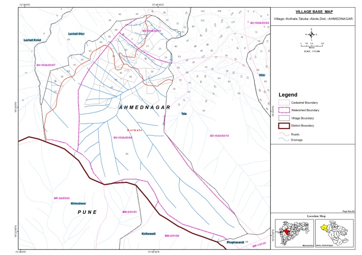 Figure No 2. Cadastral Map_ Kothale : Sustainable Development Planning ...